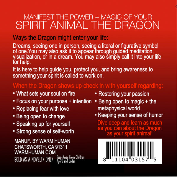 Manifest the Power + Magic of Your Spirit Animal : The Dragon - Warm ...