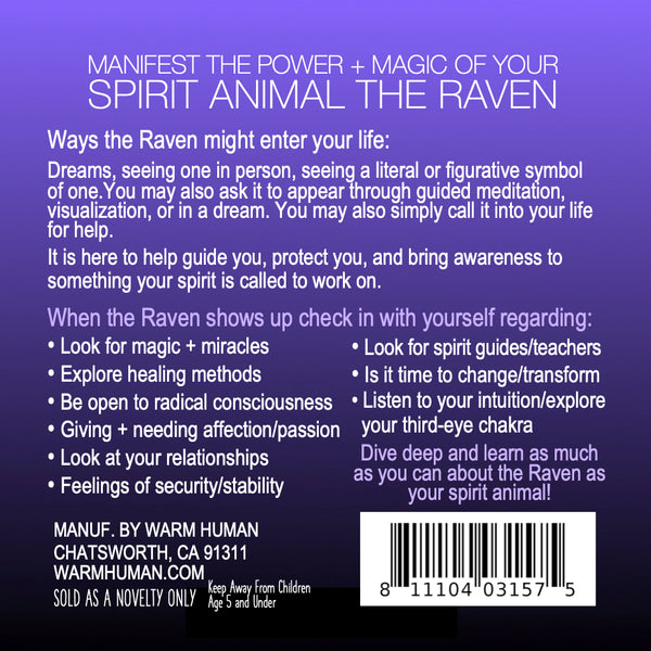 Manifest the Power + Magic of Your Spirit Animal : The Raven - Warm ...